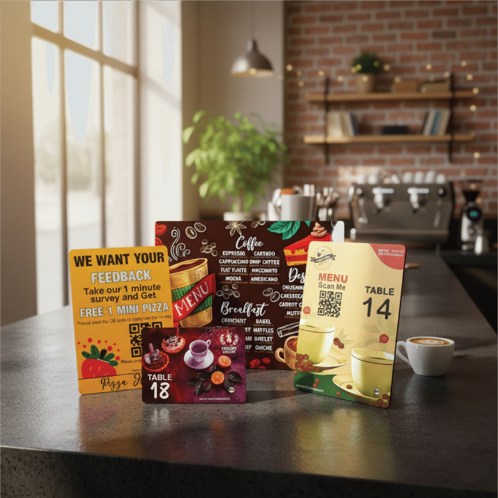 MDF Table Top Sign - Oh My Print!