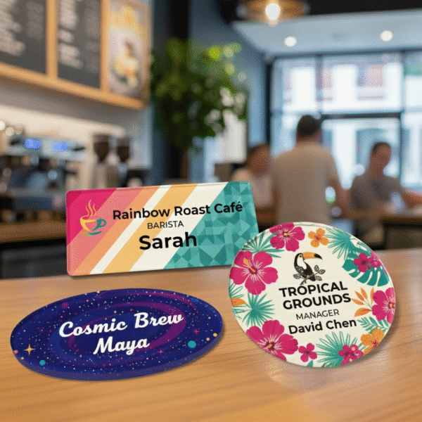 Acrylic Name Badge - Oh My Print!